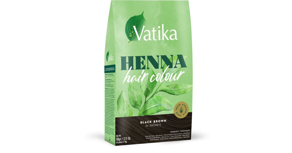 Crno – smeđa Boja za kosu na bazi kane | Sunce Webshop